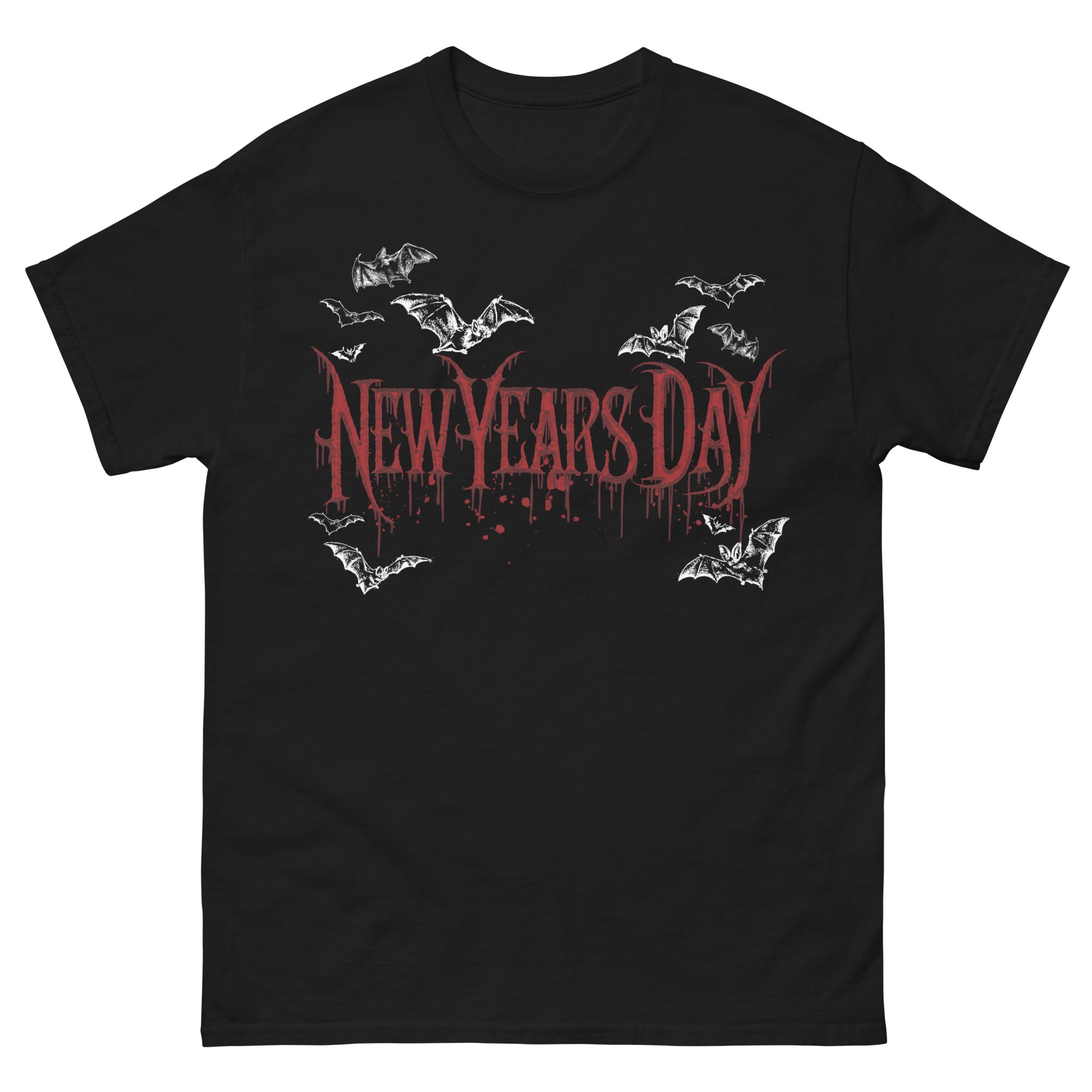 Official New Year's Day Store - New Year's Day Bats Tee – New Year's ...